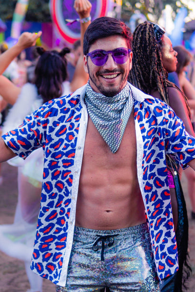 Mens festival clothing store